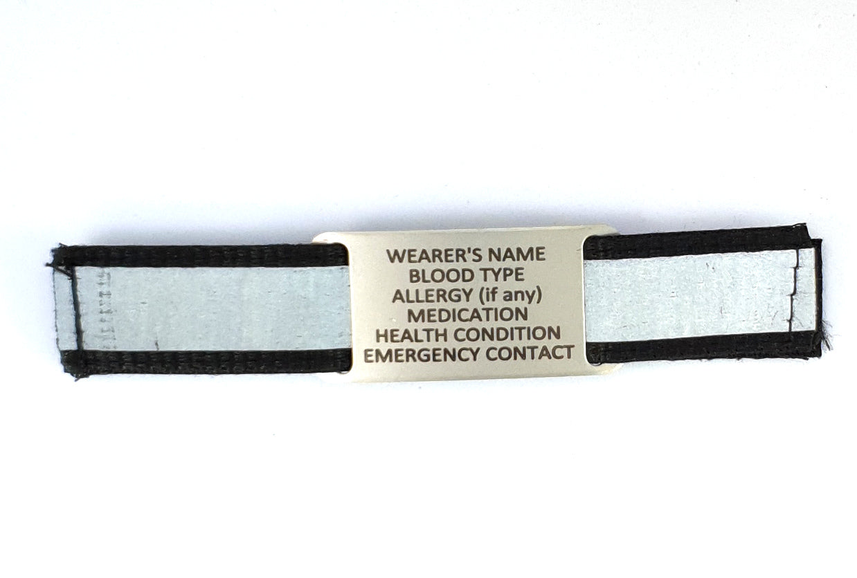 SleekTag Grip - Personalised Sports ID Tag for shoes – Sleektag Pte Ltd